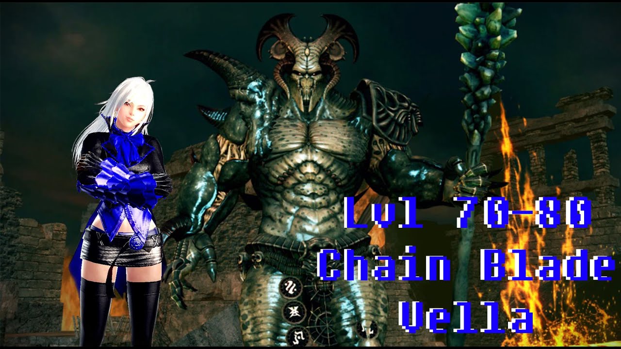 Vindictus NA Chain Blade Vella Cromm Cruaich Solo - YouTube
