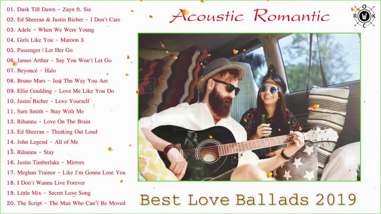 Acoustic Romantic Ballads - Best Love Ballads 2020 - YouTube