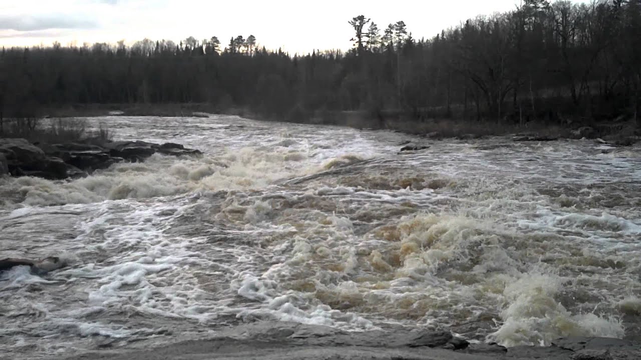 Bigfork river...Big Falls,MN "the deep hole" - YouTube