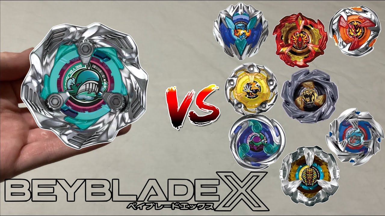 Meiko Myoden & Whale Wave VS BEYBLADE X - YouTube