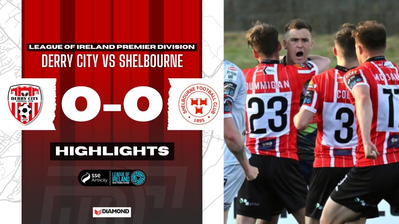 Super Keeper - Derry City 0-0 Shelbourne - HIGHLIGHTS - LOI PD - 02/06 ...
