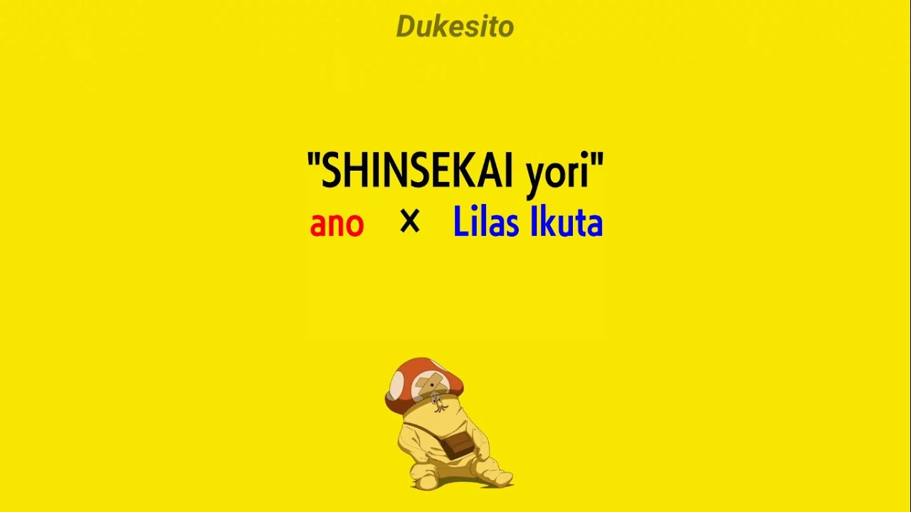DEDEDEDE | Opening: "SHINSEKAI yori" by ano × Lilas Ikuta | Sub-español ...
