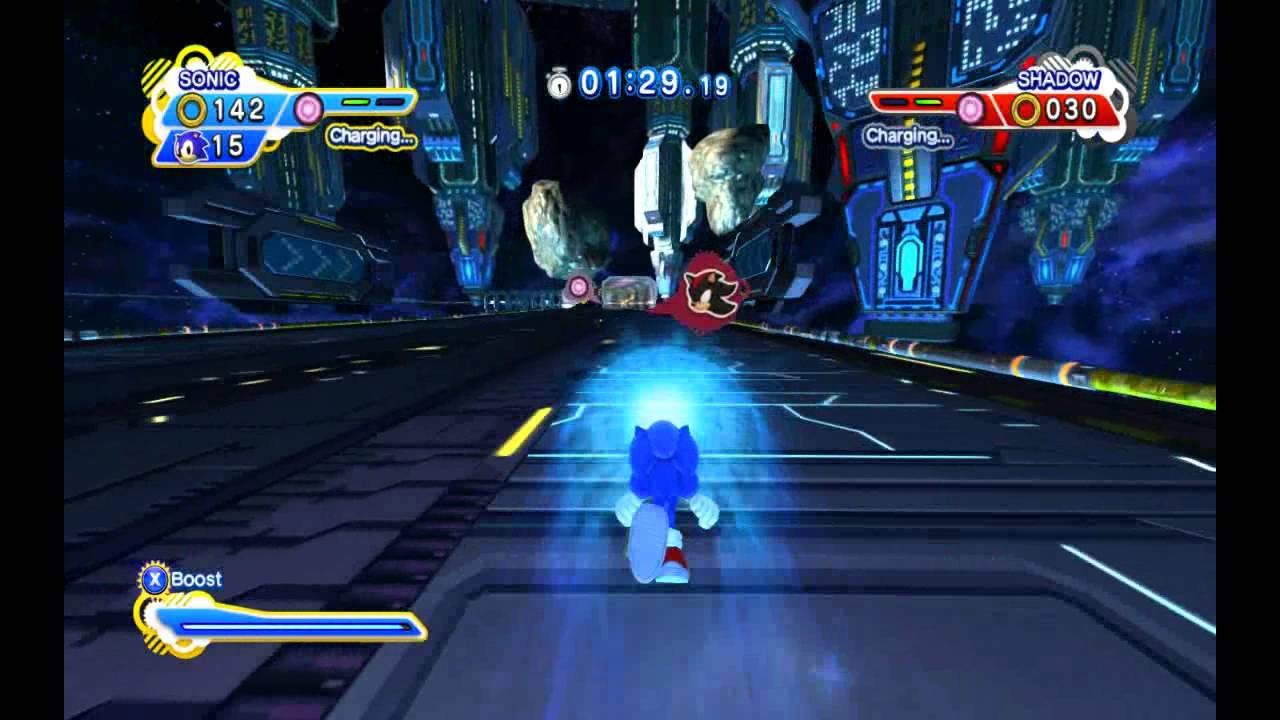 Sonic Generations shadow the hedgehog rival battle - YouTube