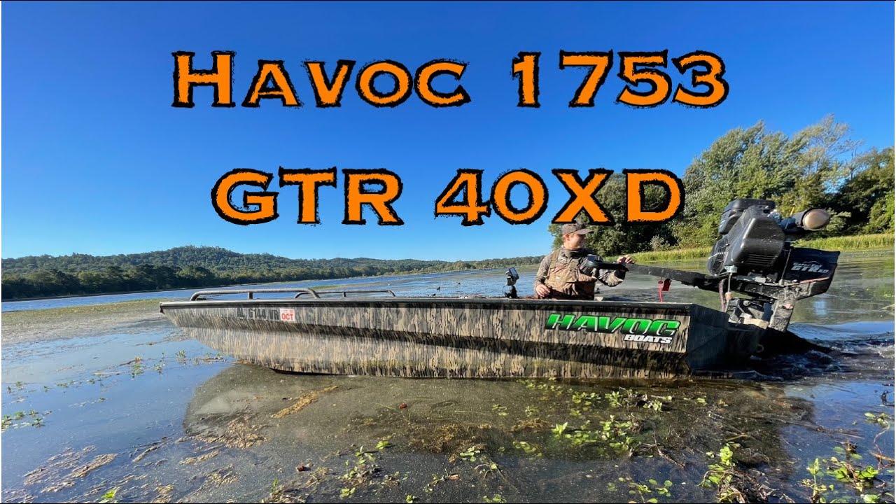 Havoc 1753 MSTC GTR 40XD | Guntersville Lake, AL | September 2022 - YouTube