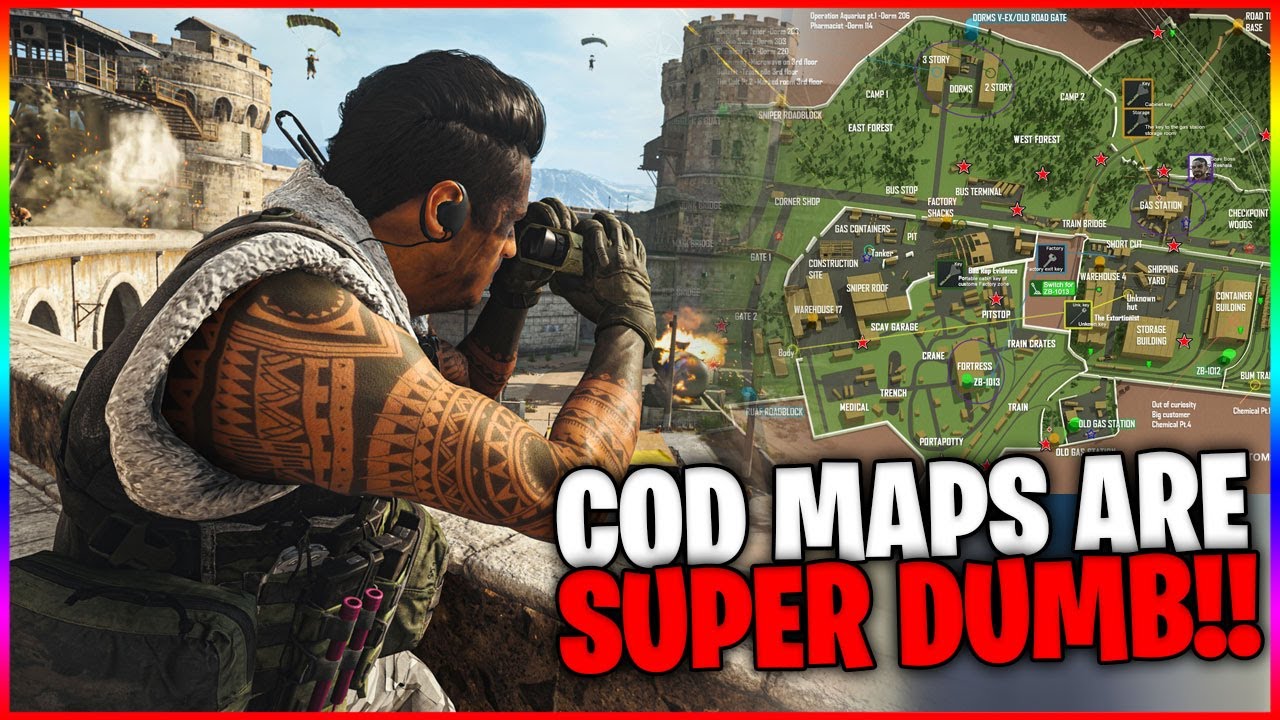 These COD Maps are SUPER DUMB! *EXPOSED* - YouTube