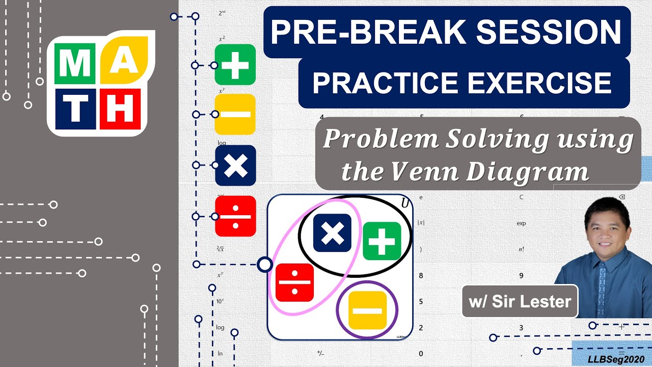 Problem Solving using the Venn Diagram - Math 7_U1C2L3 - YouTube