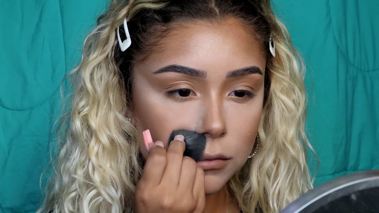 Chloe Franklin's Cream Contour Full Makeup Tutorial Fall 2020 - YouTube