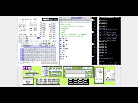 HEXADECIMAL TO BCD IN 8051 USING EDSIM51 - YouTube