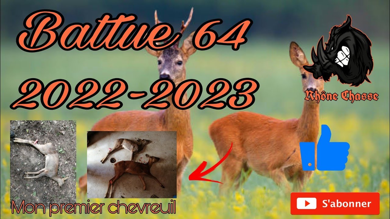 Battue 64 2022-2023 - YouTube