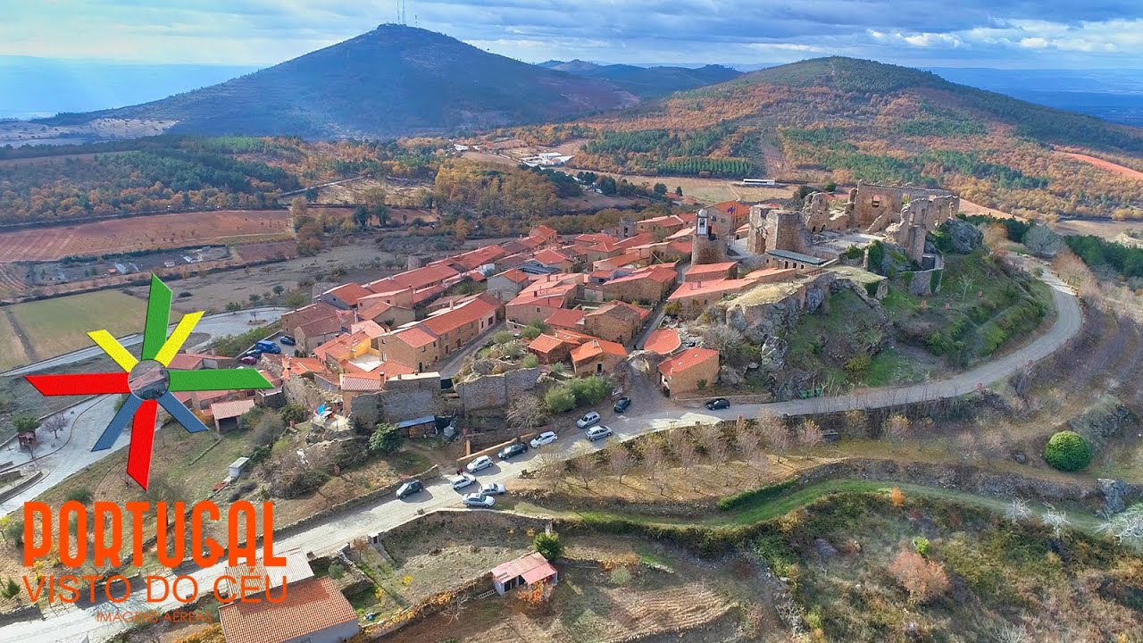 Castelo Rodrigo 🏰 historical village aerial view - 4K Ultra HD - YouTube