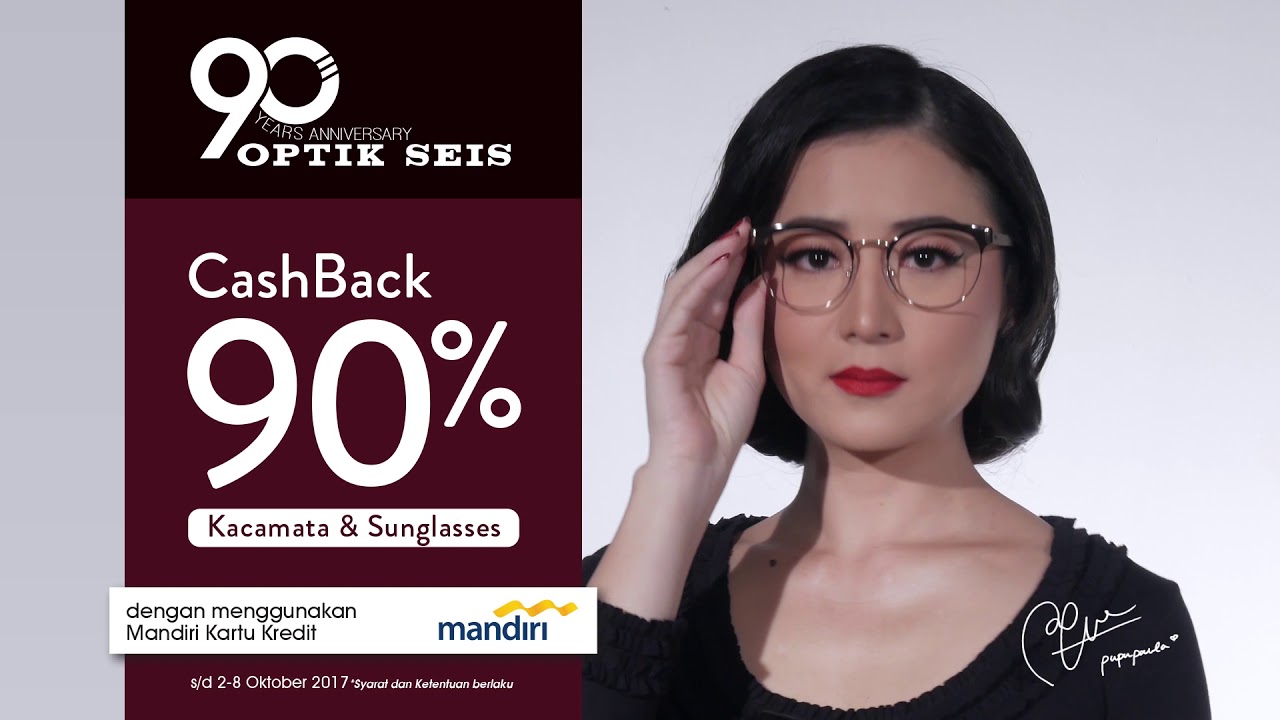 Promo Anniversary Optik Seis 90% Frame dan Sunglasses - YouTube