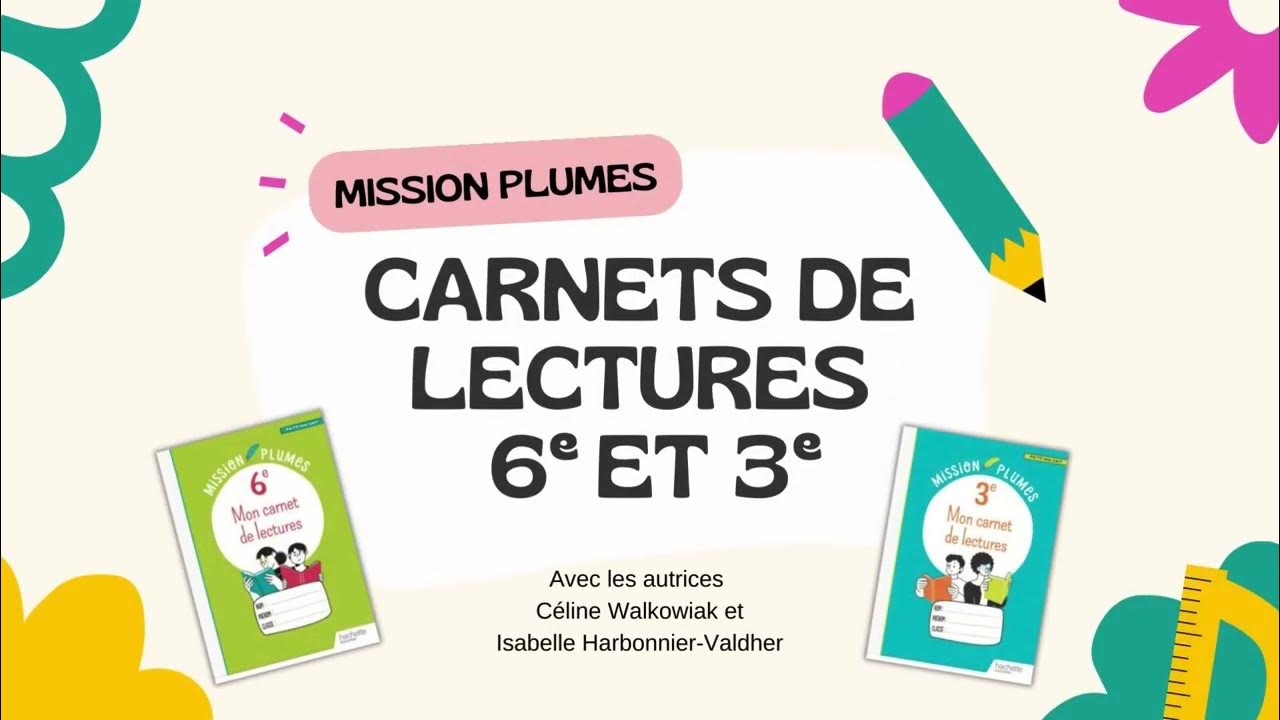 Découvrez comment les élèves utilisent les carnets de lectures Mission ...