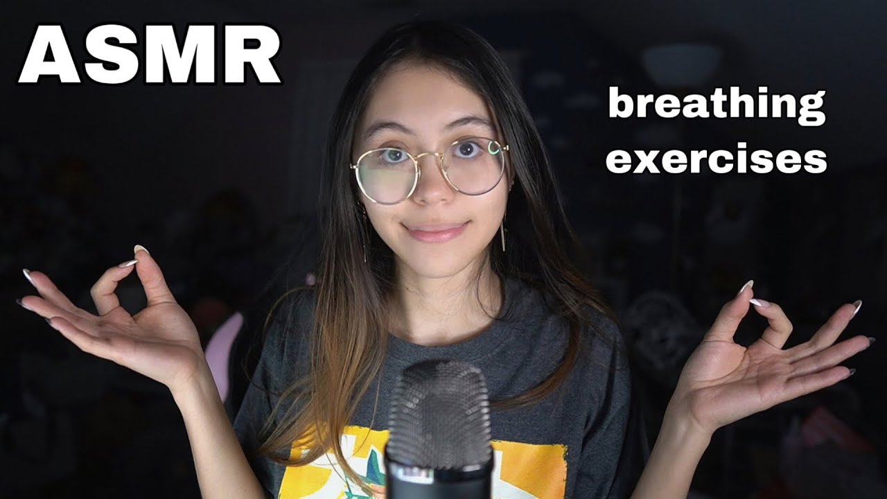 ASMR | Breathing Exercises (fast hand sounds and movements) - YouTube