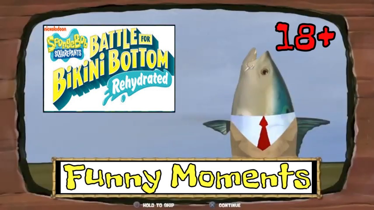 Battle for Bikini Bottom FUNny Moments - YouTube