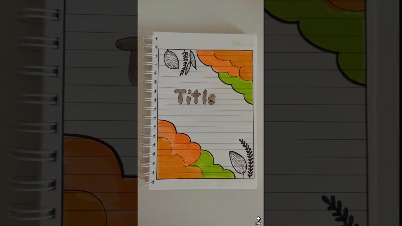 Front Page Border Ideas For School Projects Notes And Journals That Aesthetic Girl shorts Front Page Border Ideas For School Projects Notes And Journals That Aesthetic Girl shorts