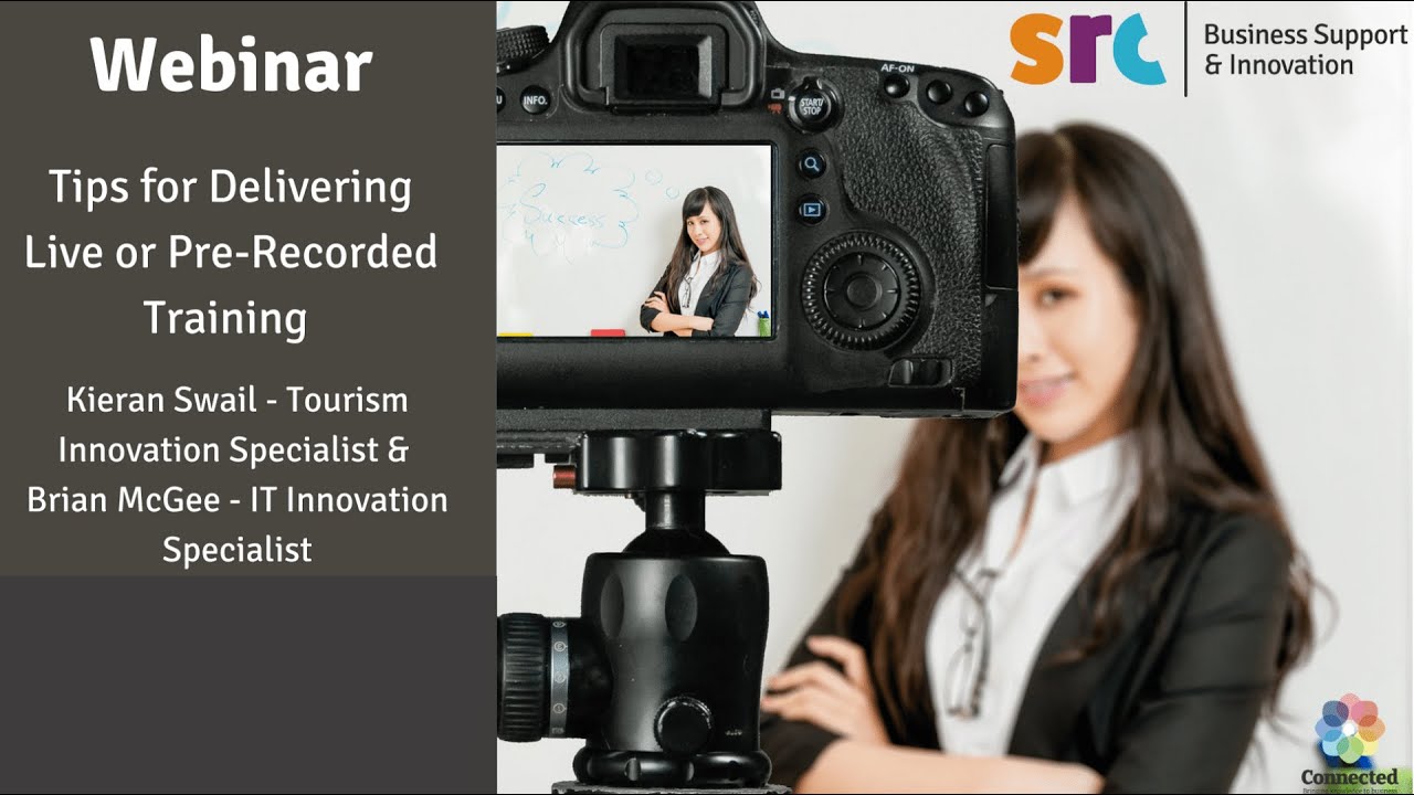 SRC Tips for Delivering Live or Pre-Recorded Training - YouTube