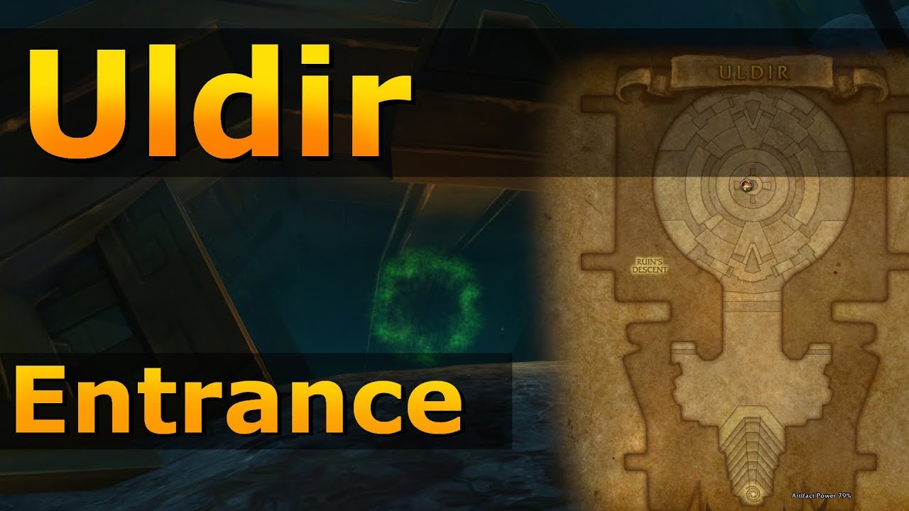 Uldir Raid Entrance | World of Warcraft: Battle For Azeroth - YouTube