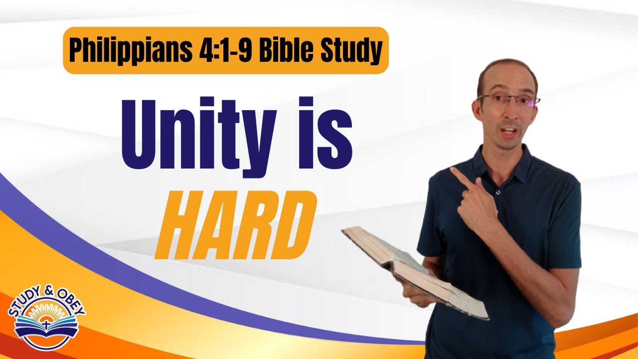 Philippians 4 1 9 Bible Study Christian Living Unity Prayer And