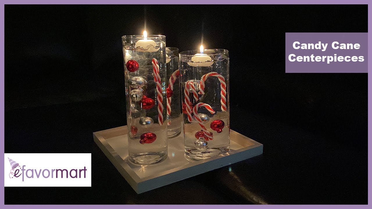 Candy Cane Centerpieces | Tutorial | How To Setup | eFavormart.com ...