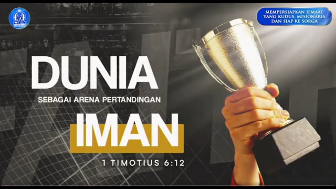 Dunia Sebagai Arena Pertandingan Iman | Pdt. Alexander Simanjuntak S.E ...