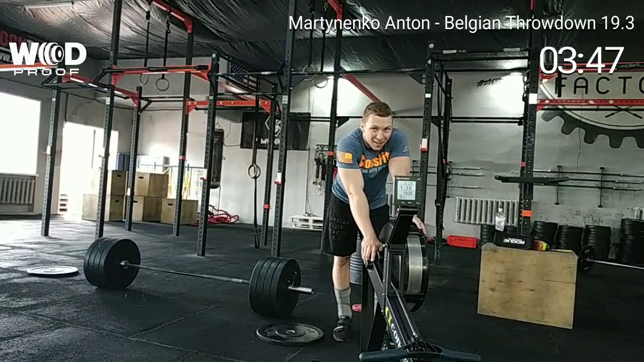 Belgian Throwdown 19.3 _ Martynenko Anton - YouTube