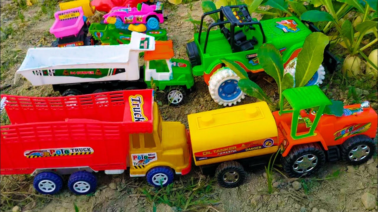 Toy video 2023 , Gari Bala video 🛺🚜 🚛🎉 #turnip #trending #toyvideo ...