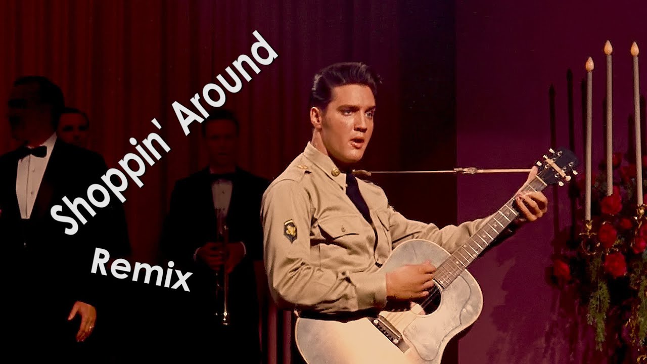 ELVIS PRESLEY - Shoppin' Around (Spankox Remix) New Edit. 4K - YouTube