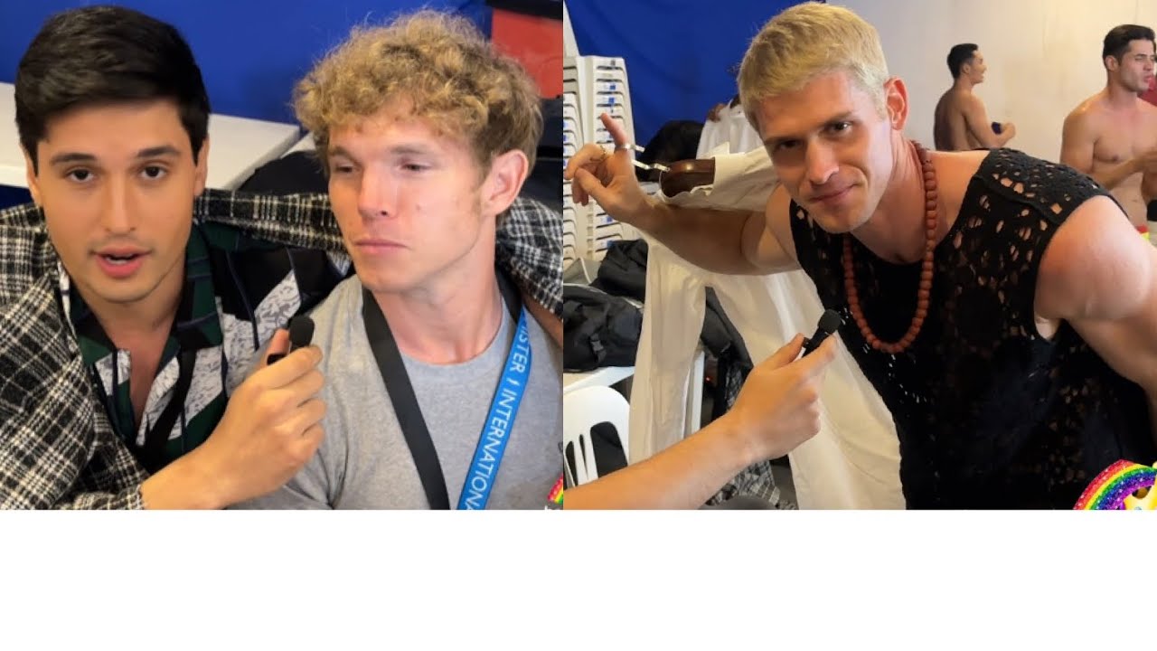 Mr Australia, Uzbekistan & United Kingdom Candid Interview 15th Mister ...