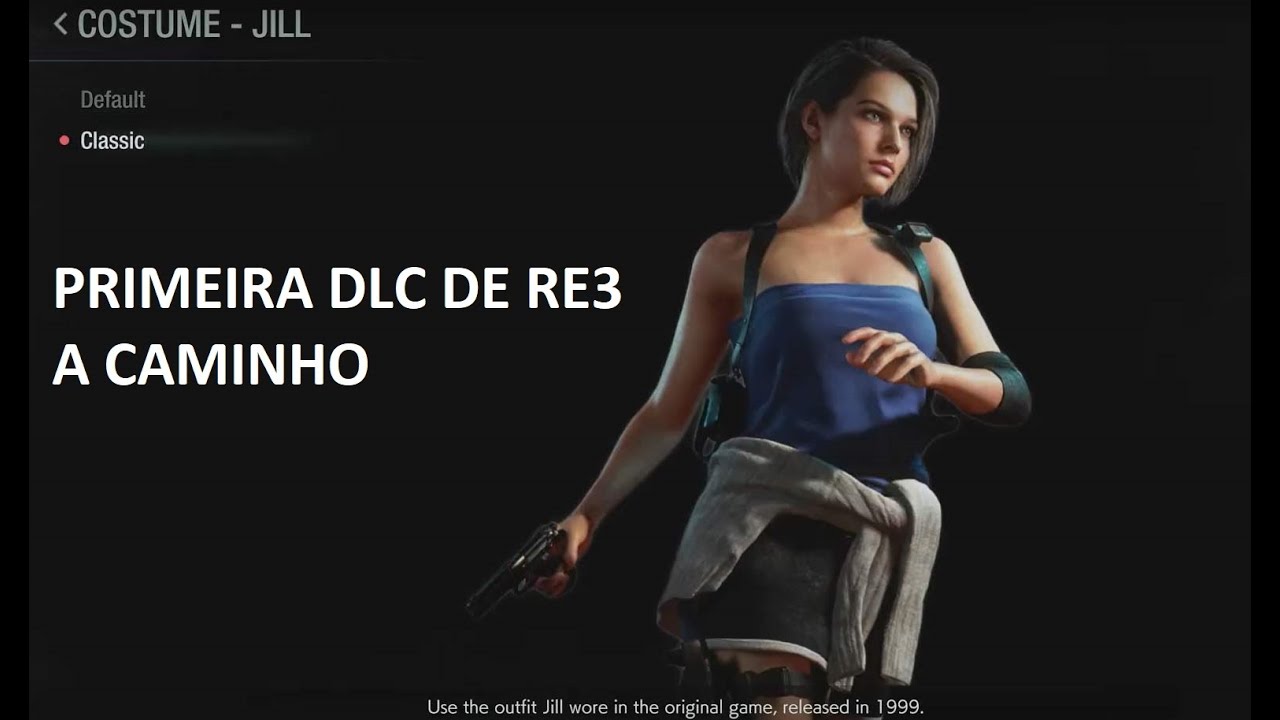 Resident Evil 3 Remake Primeira DLC Revelada Costume Pack - YouTube