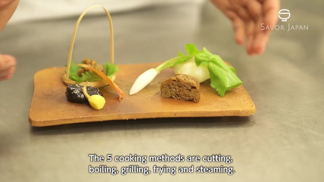 Learn from the master chef how to eat -SHOJIN RYORI- - YouTube
