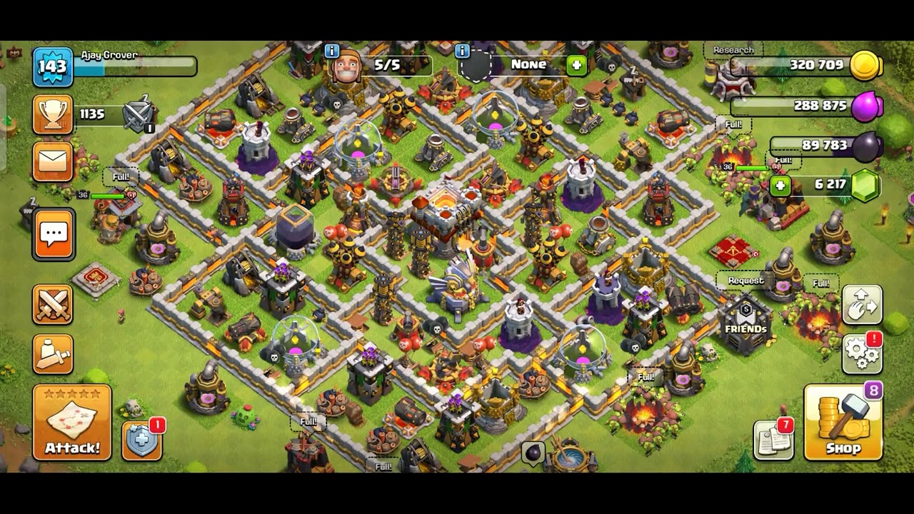 Clash of clans profile overview Day 4#coc #supercell #clashofclans ...