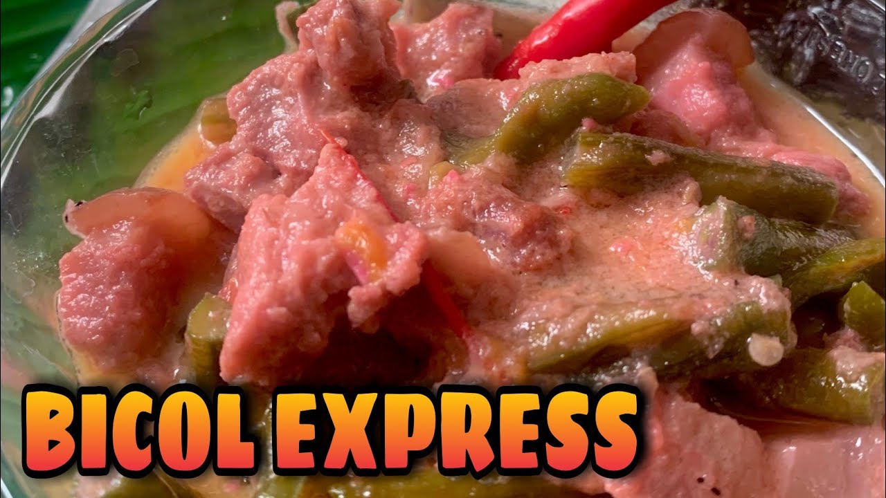 BICOL EXPRESS | EASY AND SIMPLE TO FOLLOW | PULUTAN RECIPE | Tambayan ...