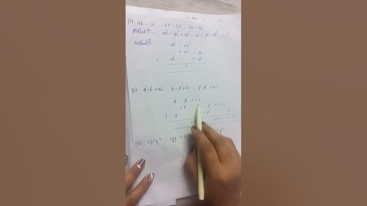 ncert math class 8 chapter 8 exercise 8.1 question 1 - YouTube