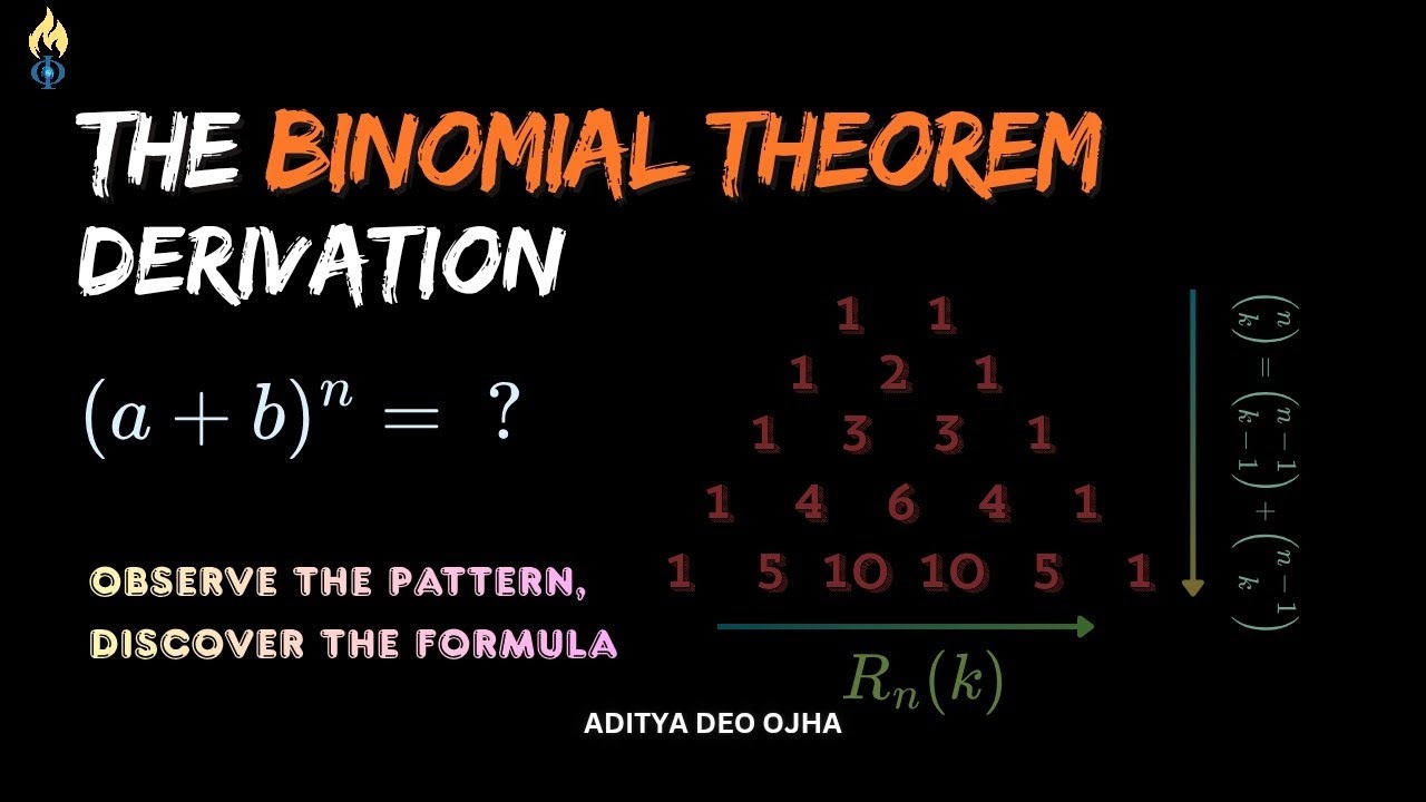 Mastering Binomial Theorem from First Principles | JEE | Aditya Deo ...