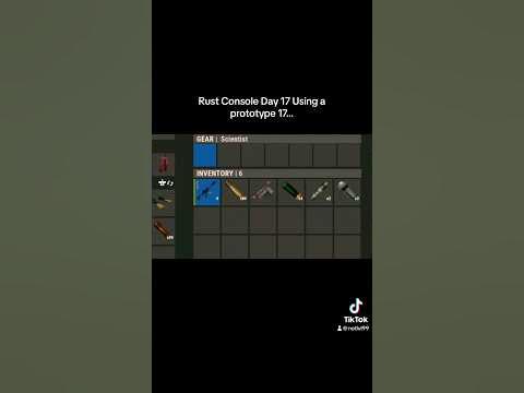 Rust Console Day 17 using the prototype 17…#shorts #rust #rustconsole ...