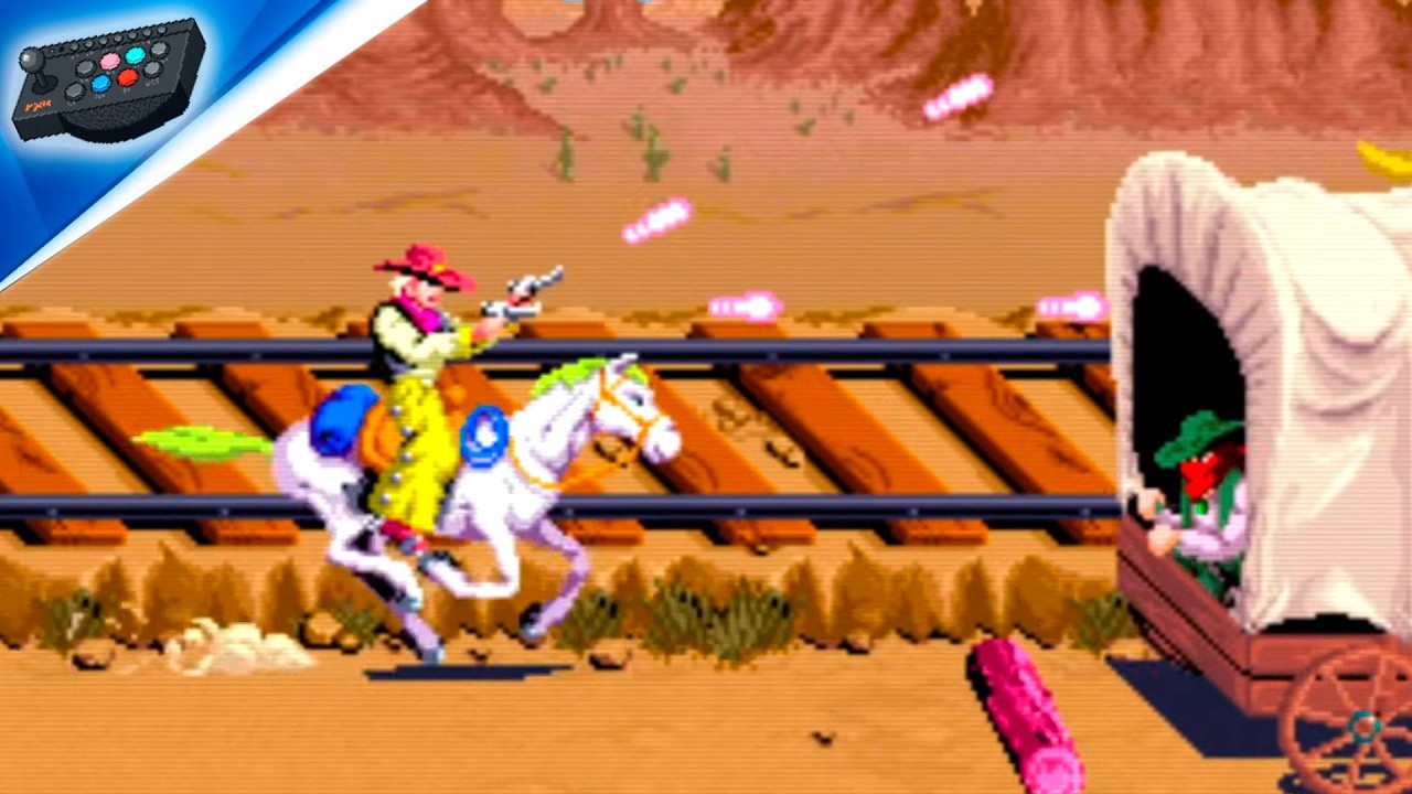 Sunset Riders • Full Game - with Steve【Arcade】 - YouTube