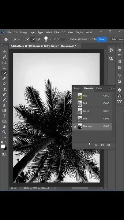 Select complex Object in Photoshop - Short tutorial - YouTube