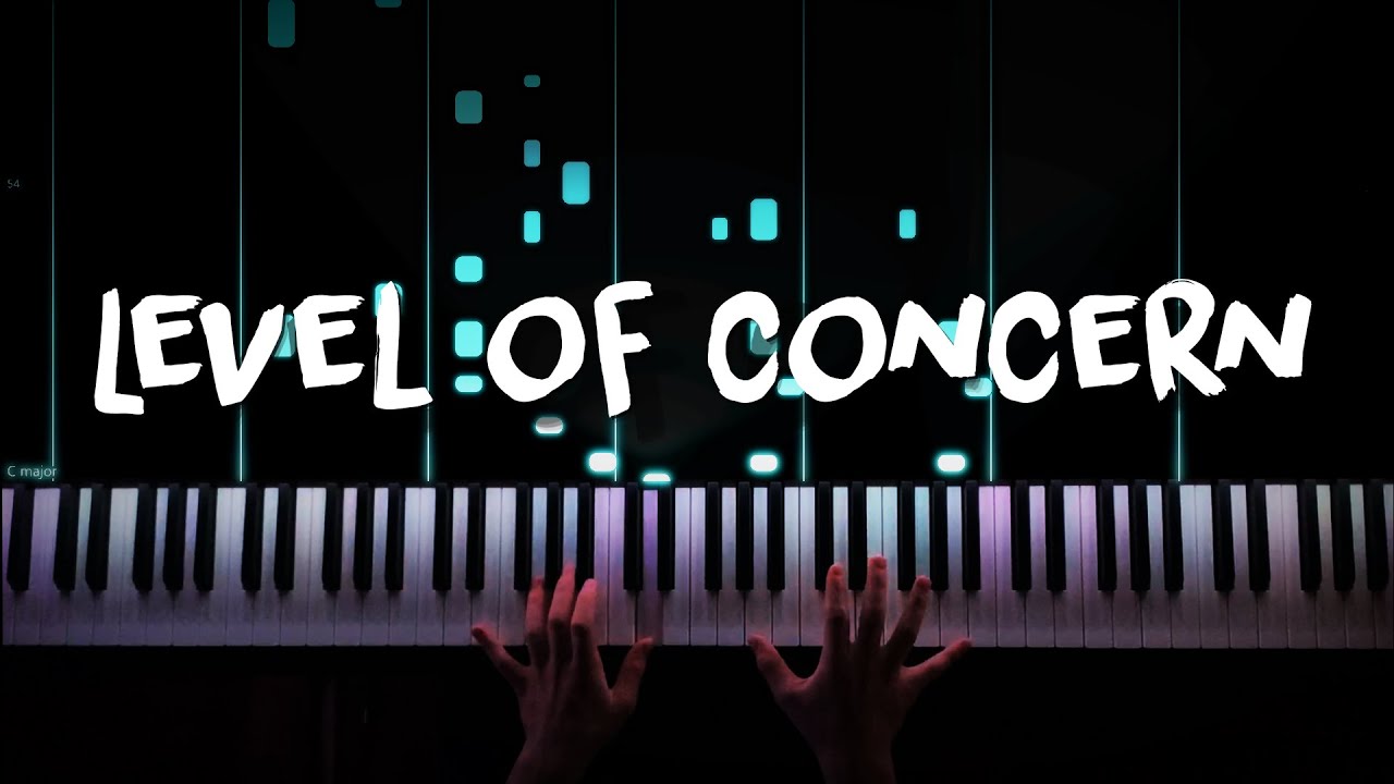 Twenty One Pilots - Level of Concern (Piano Cover / Tutorial) - YouTube