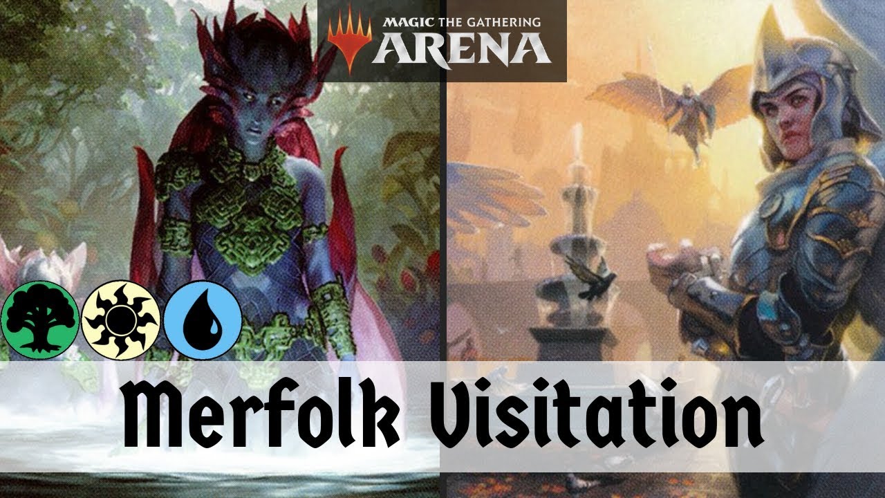 MERFOLK ANGELS?! Bant Merfolk Visitation | MTG Arena | Deck Of The Day ...