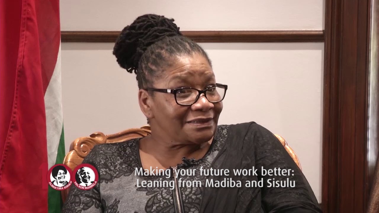 Ms Thandi Modise on celebrating 100 Years of Madiba and MaSisulu - YouTube