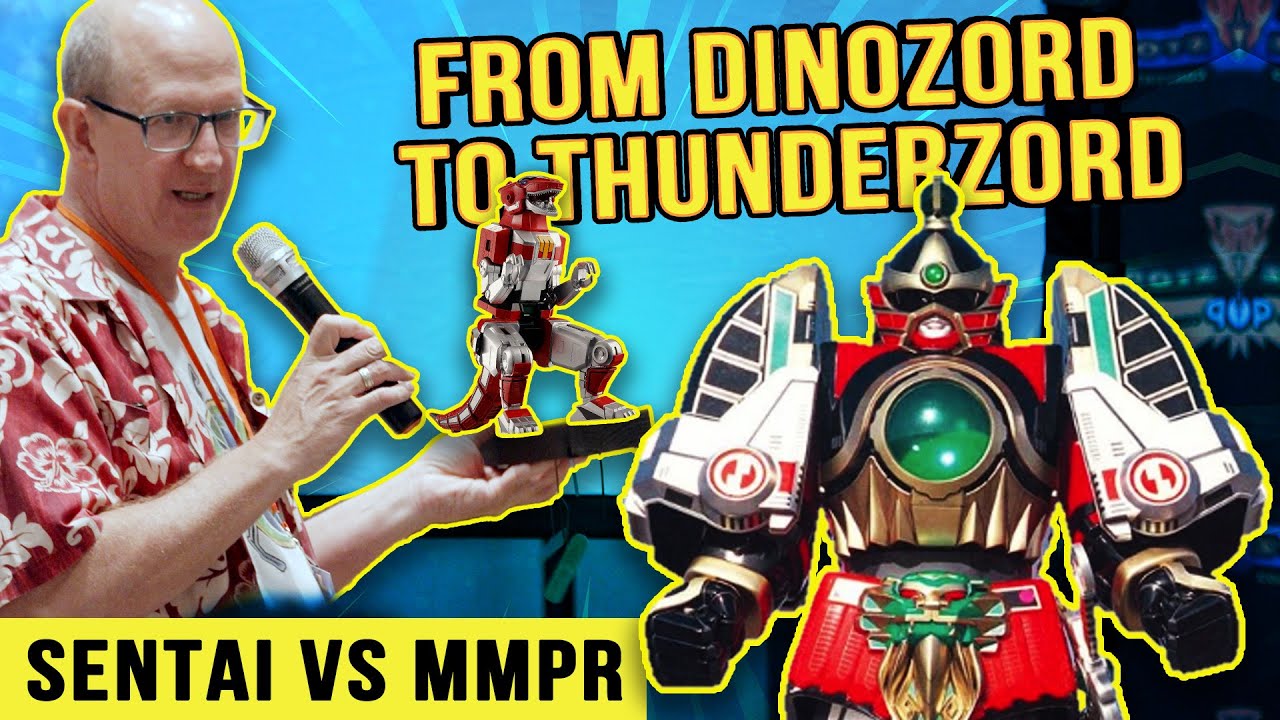 Toys to Thunder Zords! | Rick Shick breaks down Sentai vs MMPR footage ...