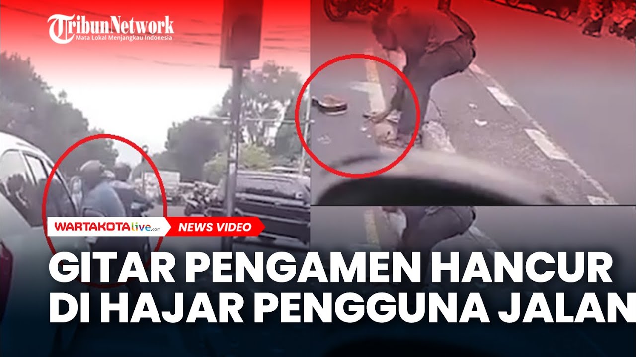 Gitar Pengamen Hancur di Hajar Pengguna Jalan di Perempatan Inhoftank ...