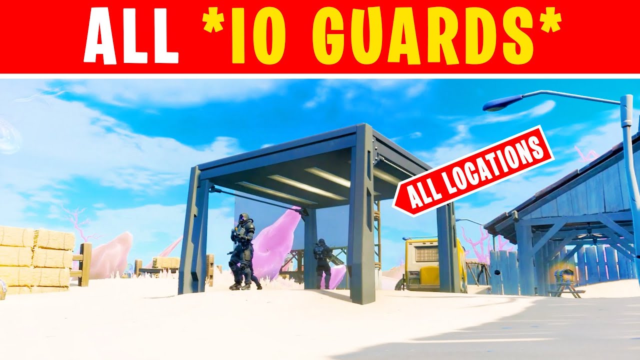 How to find *IO GUARDS* (All Locations 55k XP - Legendary Quest) - YouTube