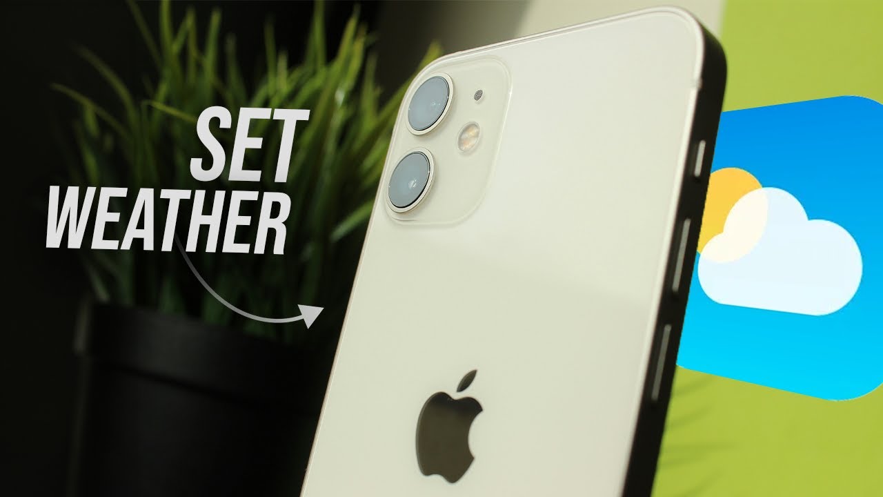 How to Set the Weather on iPhone (tutorial) - YouTube