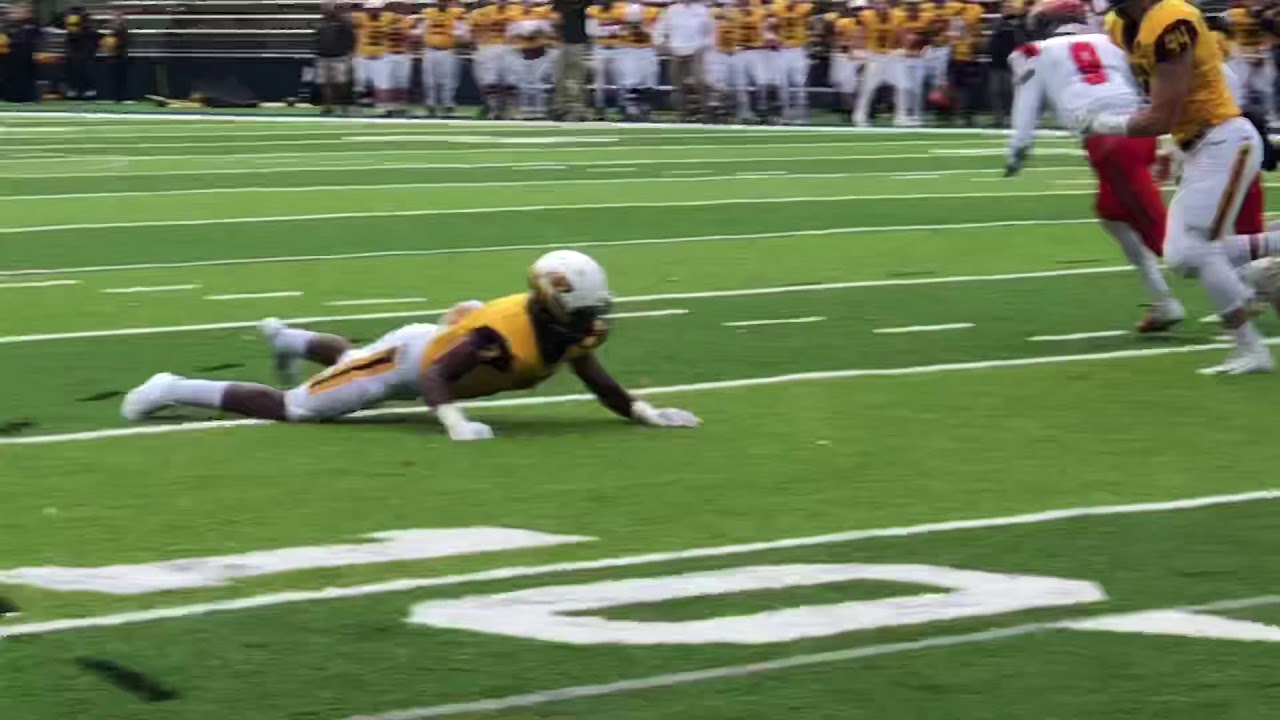 ‪Temple University commit Saline Hornets 2019 CB MJ Griffin is so ...