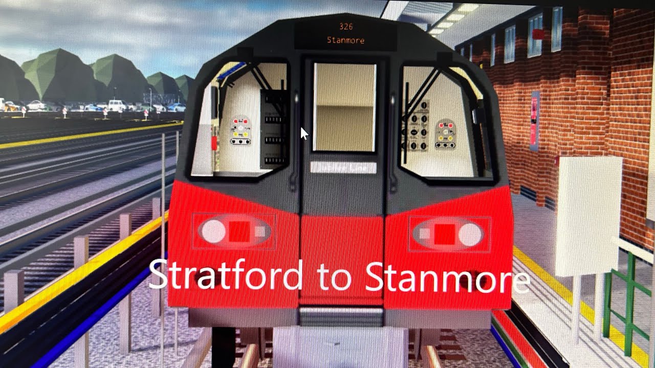 Desiro 1996 stock! | Stratford to Stanmore | v69 Appleville | #Roblox # ...