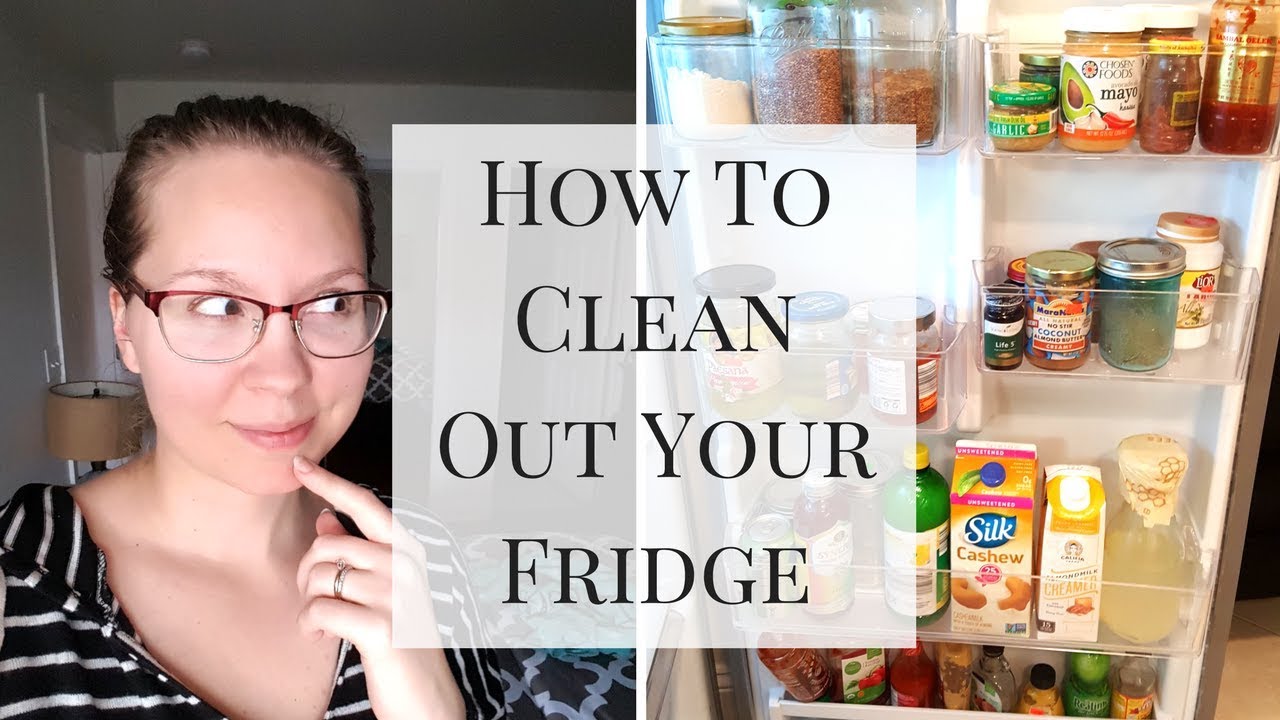 How To Clean Out Your Fridge | Clean With Me | Minimalism Series - YouTube