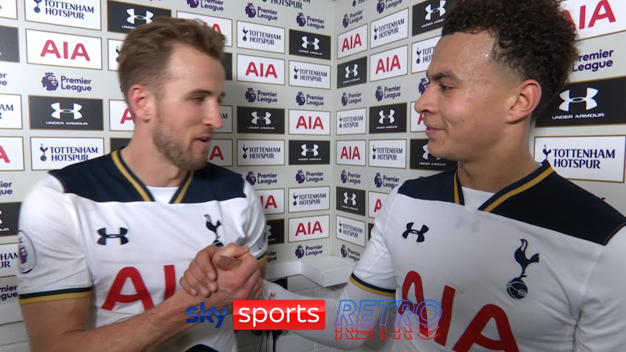 Harry Kane & Dele Alli on their handshake celebration - YouTube