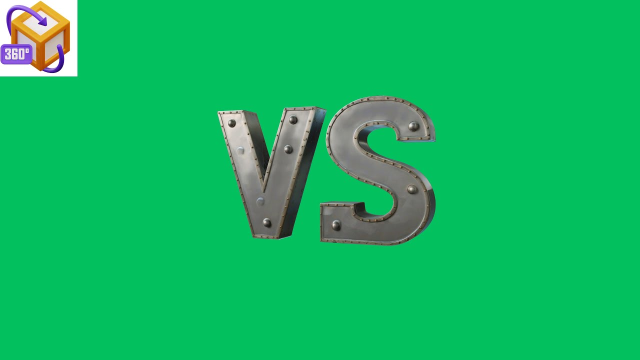 Versus 3D Animation Green Screen - The Ultimate Showdown - YouTube
