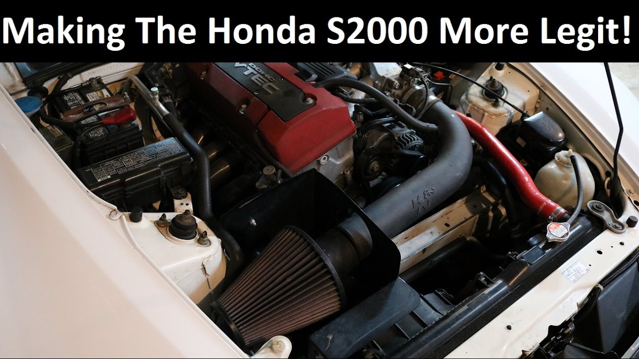 Honda S2000 Project Build: Adding An Air Intake And Side Markers - Ep.7 ...